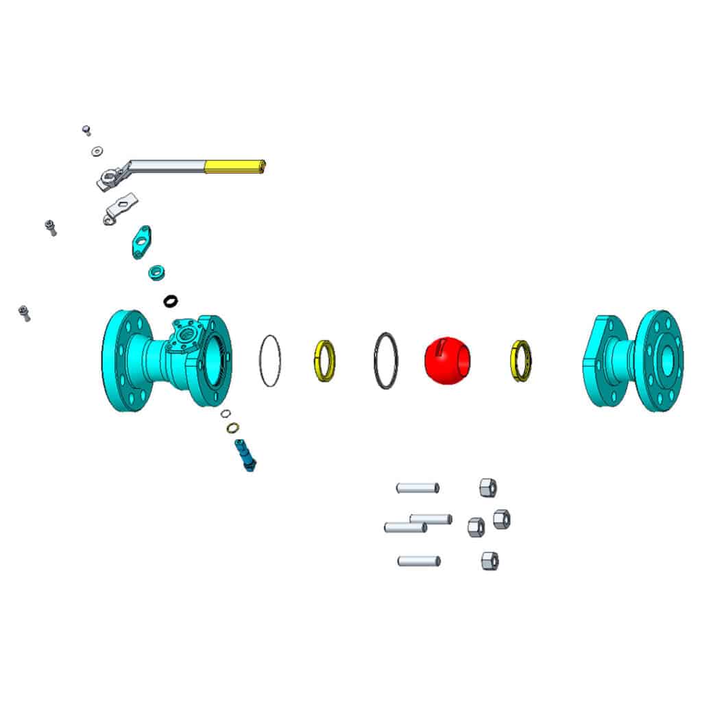 Crown-Fusion™ Flanged Floating Ball Valves - Stream-Flo Industries Ltd.